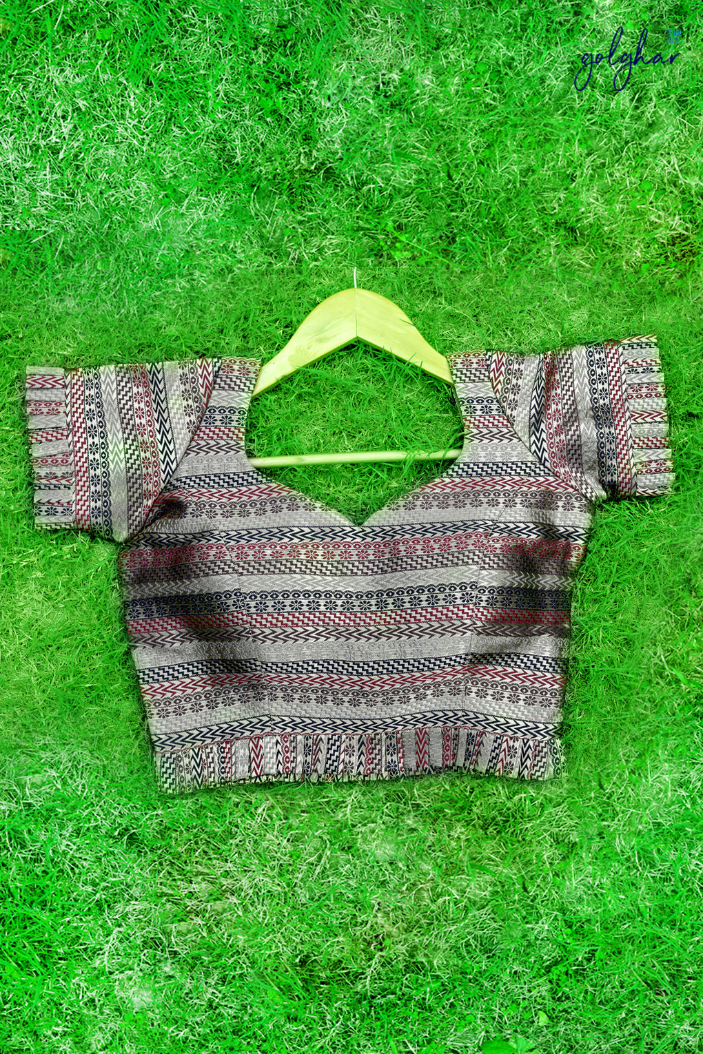 Alankaar (Blouse) | Banarasi Brocade Readymade top – golghar